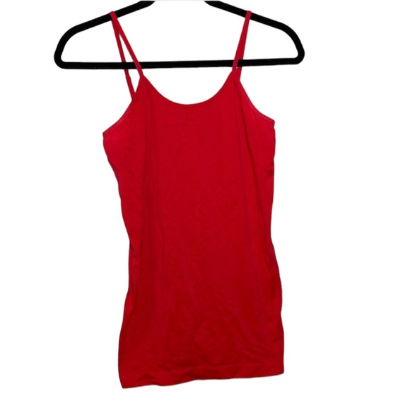 C.C | Tops | Red Tank Top | Poshmark